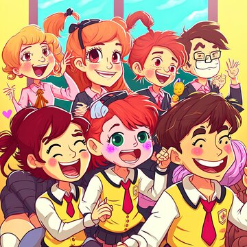 "School Friends" Images – Browse 1,186 Stock Photos, Vectors, and Video ...