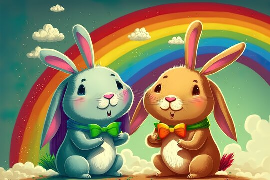 "Rainbow Cartoon" Images – Browse 321 Stock Photos, Vectors, and Video ...