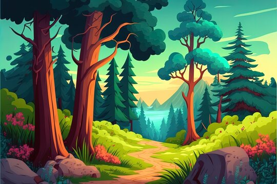 "Landscape Drawing" Images – Browse 3,835 Stock Photos, Vectors, and ...