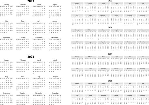 2024 Calendar Circle Images – Browse 134 Stock Photos, Vectors, and ...