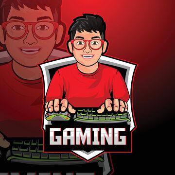 "Gamer Logo" Billeder – Gennemse 709 stockfotos, vektorer og videoer ...
