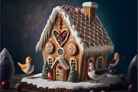 Building Gingerbread House Images – Browse 21,381 Stock Photos, Vectors ...