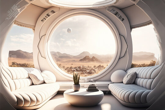 Space Station Interior Concept Resort