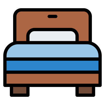 Single Bed Icon