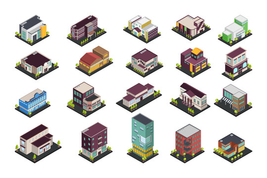 "Isometric Building" Images – Browse 526 Stock Photos, Vectors, and ...