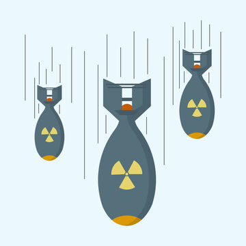 Nuclear Bomb Falling