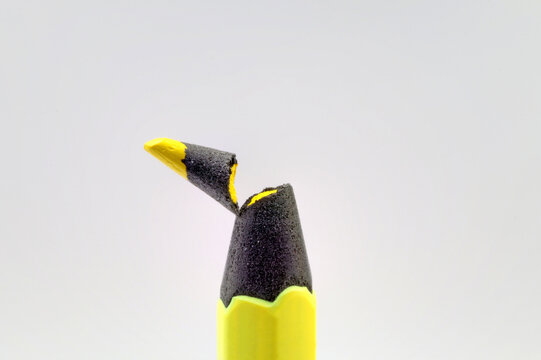 Broken Yellow Crayon