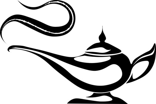 Genie Bottle Vector