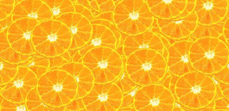 Orange Pattern Background Wallpaper
