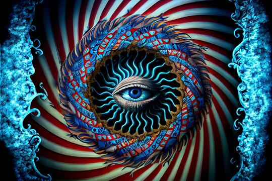 Abstract Eye Artwork