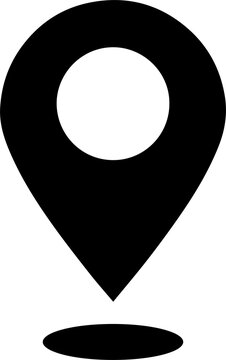 Address Icon Png Black