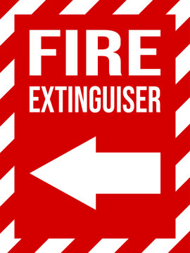 Fire Extinguisher Inside Sign