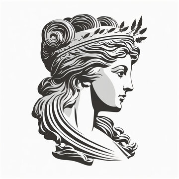 Hera Greek Goddess Drawing
