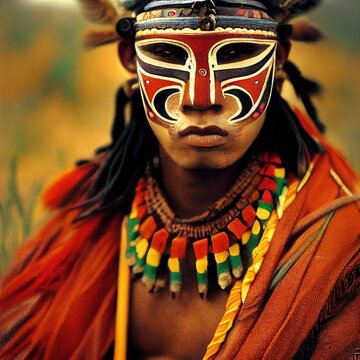 Tribal Makeup Men