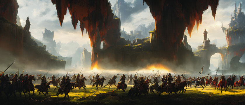 Fantasy War Landscape