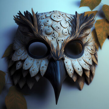 Owl Masquerade Mask