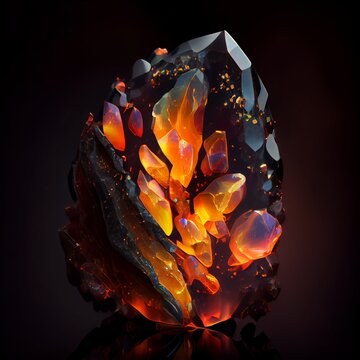 Uncut Fire Opal