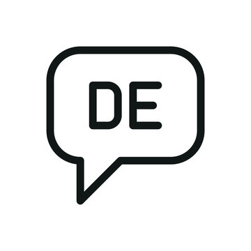 German Language Icon