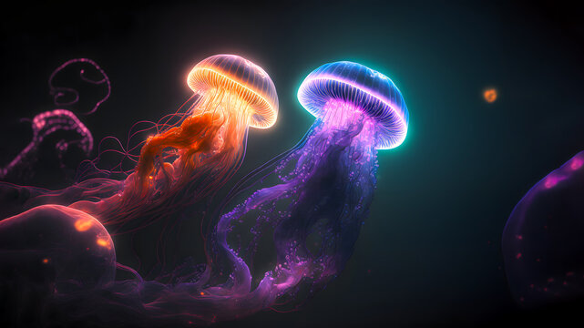 Beautiful Jellyfish Wallpaper