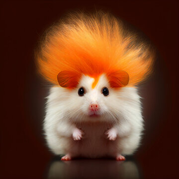 Hamsters With Wigs