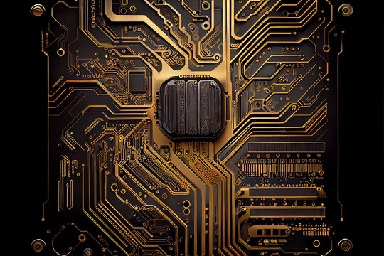 Gold Circuit Board Images – Browse 30,063 Stock Photos, Vectors, and ...
