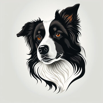 Border Collie Drawing Images – Browse 8,496 Stock Photos, Vectors, and ...