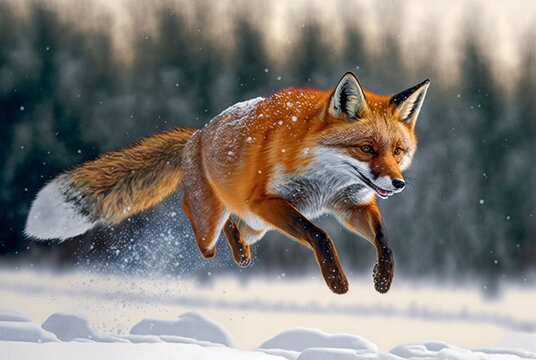 Fox Jumping Images – Browse 4,998 Stock Photos, Vectors, and Video ...