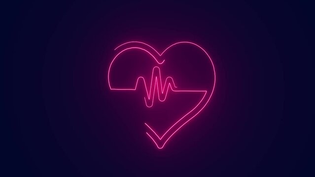 Love Heart Beating Animation