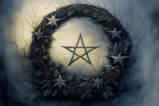Wiccan Pentagram Wallpaper