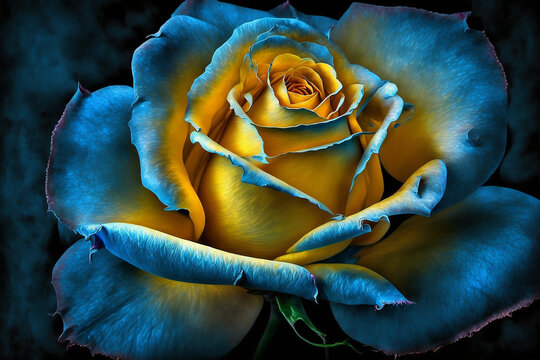 Yellow And Blue Roses Images – Browse 150,666 Stock Photos, Vectors ...
