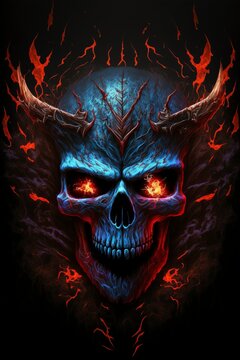 Evil Skull Wallpapers