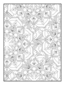 "Adult Coloring Pages" Images – Browse 3,752 Stock Photos, Vectors, and ...