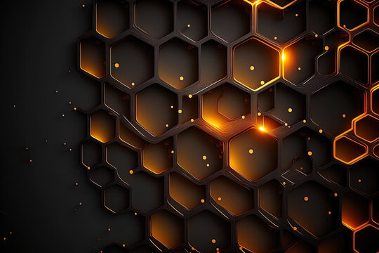 Honeycomb Background Wallpaper