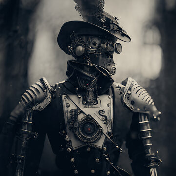 Steampunk Robot Costume