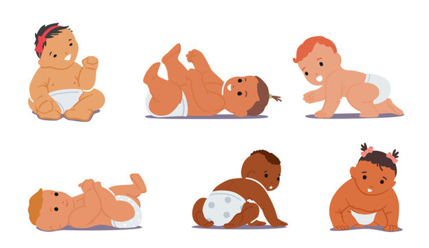 Baby Diaper Cartoon Images – Browse 35,314 Stock Photos, Vectors, and ...