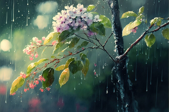 Pictures Of Spring Rain
