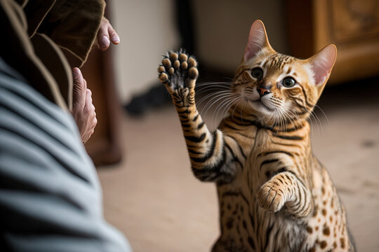 Lolcat High Five