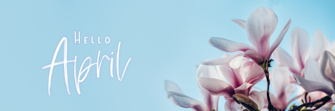 Hello April Facebook Cover