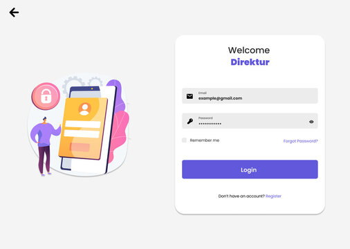 Login Page Inspiration Images – Browse 87 Stock Photos, Vectors, and ...