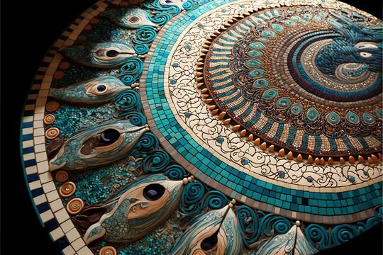 Peacock Motif Design Images – Browse 4,505 Stock Photos, Vectors, and ...