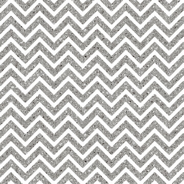 Silver Glitter Chevron Background