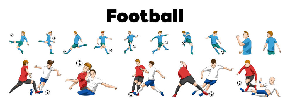 Football Player Clipart Images – Browse 13,706 Stock Photos, Vectors ...