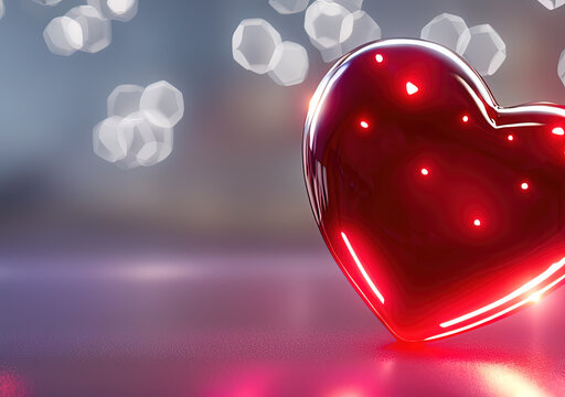 Love Heart 3d Wallpaper Hd Desktop
