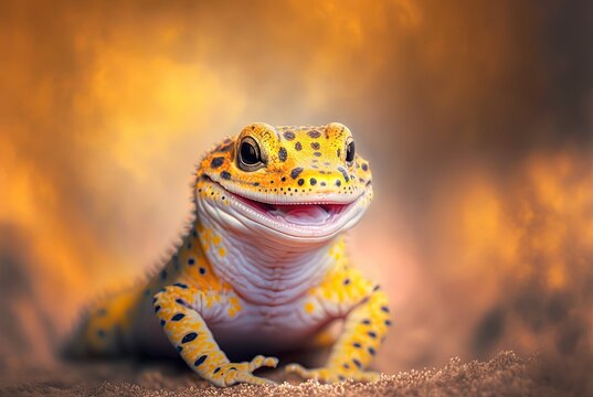 Cute Leopard Gecko