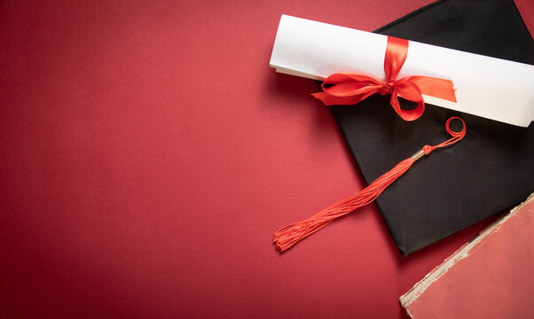 Graduation Red And Black Images – Browse 11,619 Stock Photos, Vectors ...