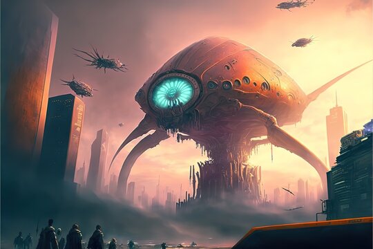 Alien Invasion City Images – Browse 5,985 Stock Photos, Vectors, and ...