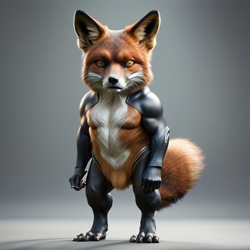 Anthropomorphic Fox
