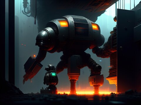 "Robot Automatic Data Storage And Center Database Images – Browse 89 ...