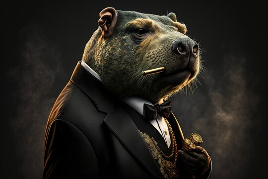 Animals Wearing Suits