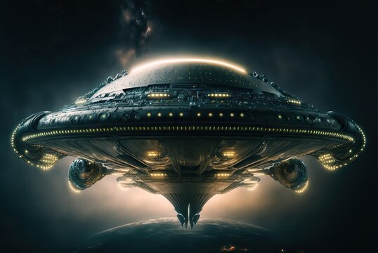 Battleship Alien Mothership